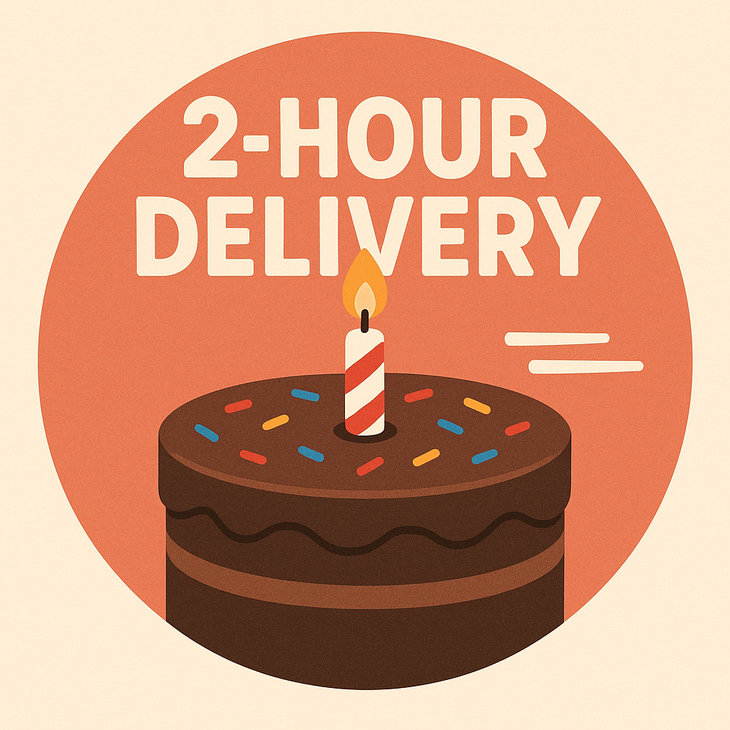 2 Hour Delivery Cake – CAKE O CLOCKS