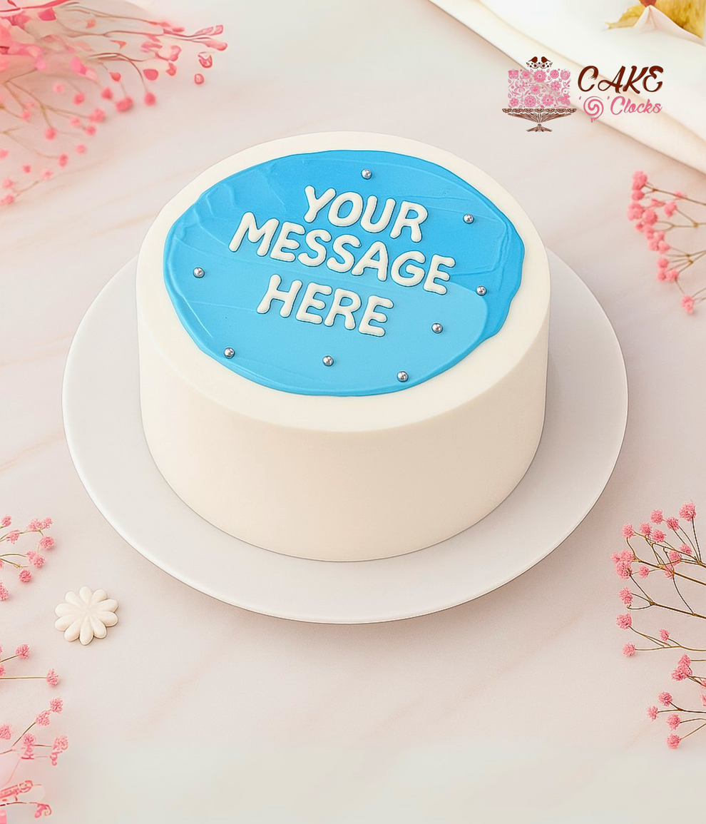 Message Mini Cake – CAKE O CLOCKS