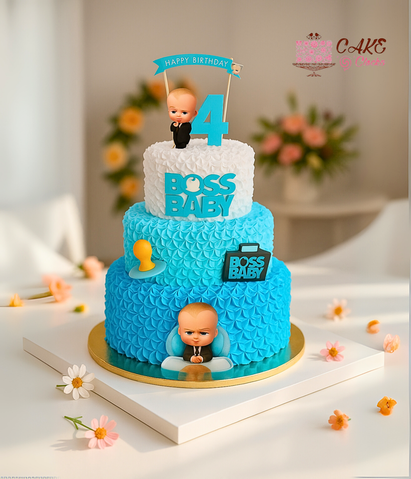 Baby Boss Theme Cake – CAKE O CLOCKS